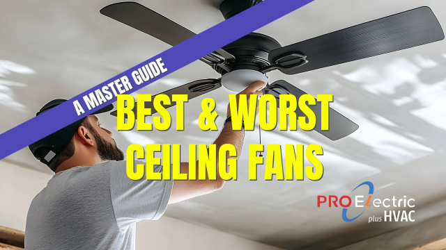 Best vs. Worst Ceiling Fans (Under $1,000 Budget) - Master Guide
