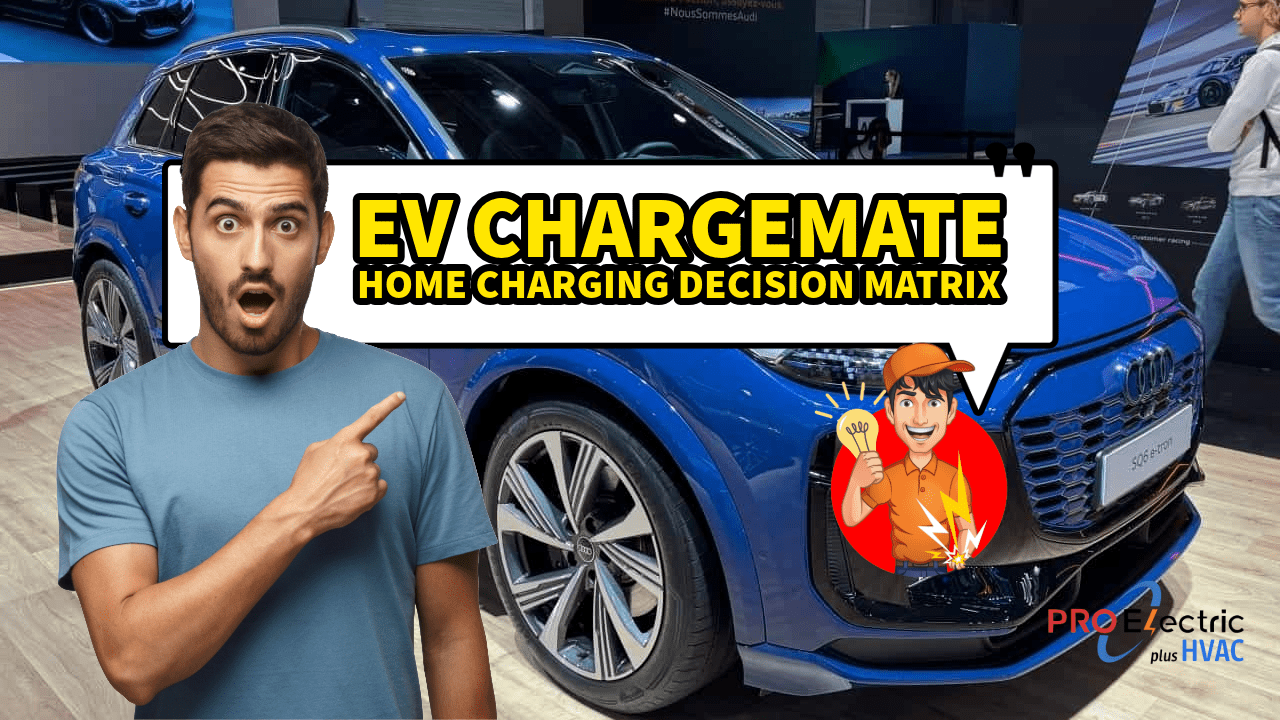 EV ChargeMate Home Charging Decision Matrix | Find the Right EV Charger